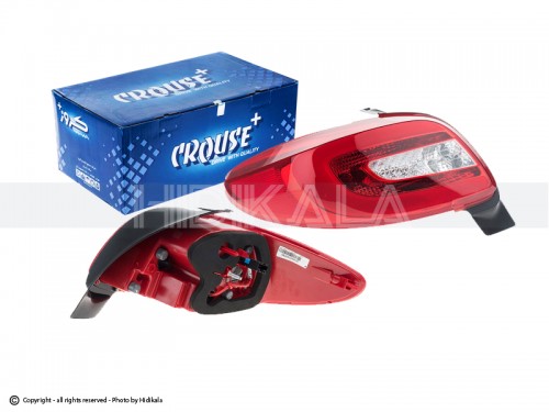 چراغ عقب راست کروز-CROUSE اصل ایران (1عدد) مناسب برای پژو206 تیپ 6,5,3,2/پژو207 - فروشگاه ...